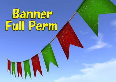 Second Life Marketplace - Christmas Banner